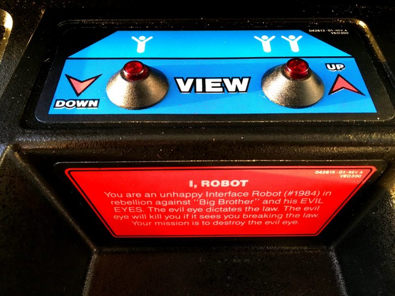 I Robot Video Arcade Game for Sale | Arcade Specialties Game Rentals