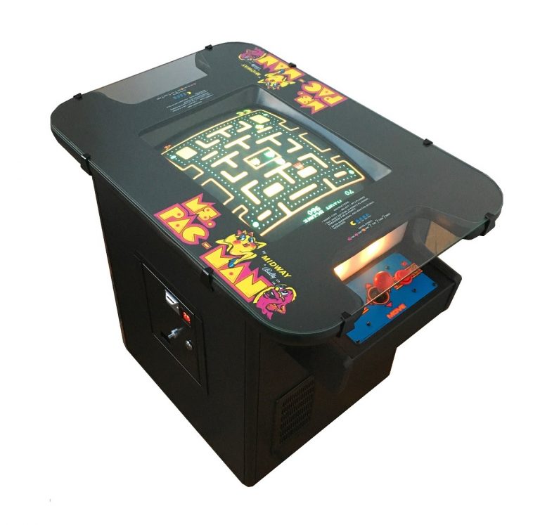 Ms. Pac-Man Cocktail Table Video Arcade Game for Sale- Black | Arcade ...