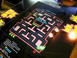 Ms. Pac-Man Cocktail Table Video Arcade Game for Sale- Black | Arcade ...
