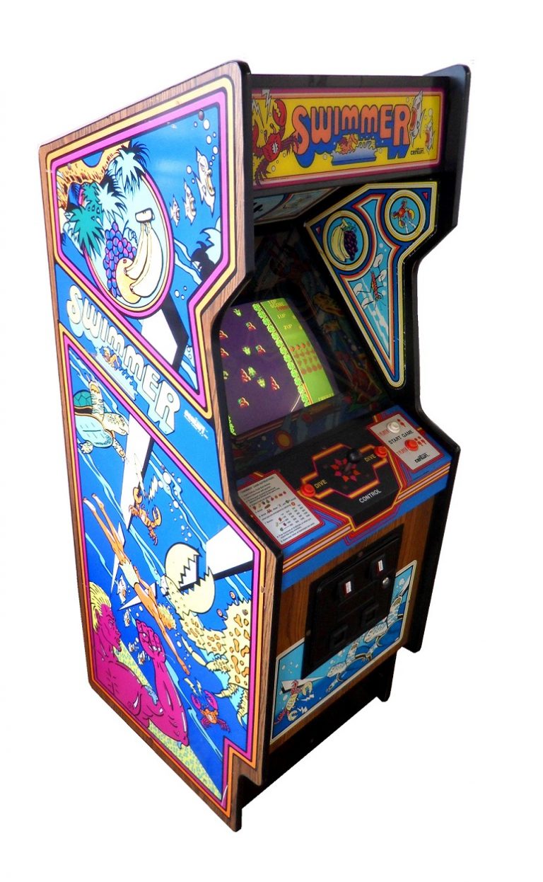 Swimmer Video Arcade Game for Sale | Arcade Specialties Game Rentals