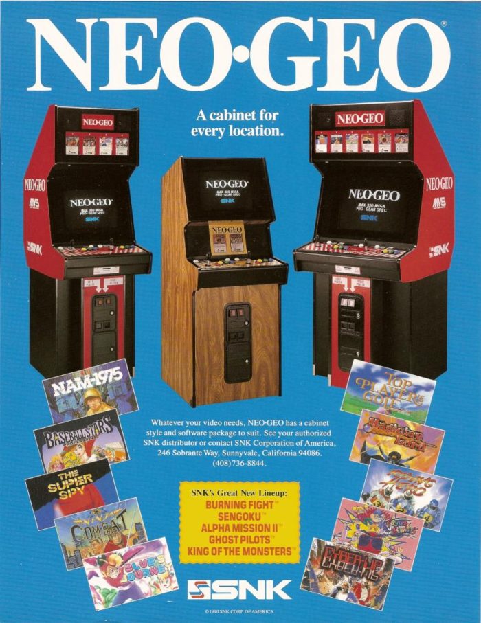 Neo Geo "Cabaret" Video Arcade Game for Rental | Arcade Specialties ...