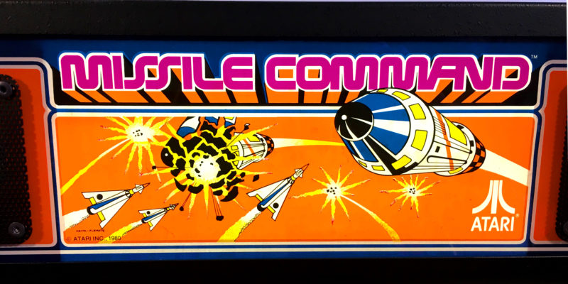Missile Command Video Arcade Game for Sale | Arcade Specialties Game ...