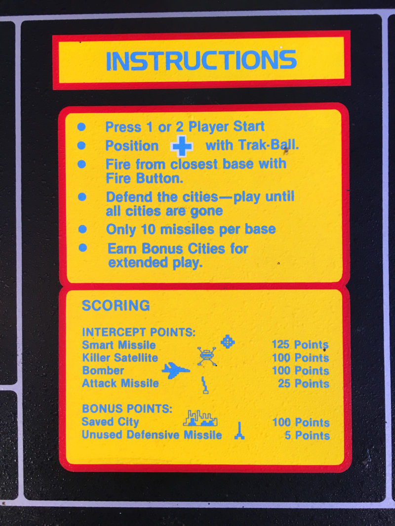 missile-command-original-arcade-game | Arcade Specialties Game Rentals