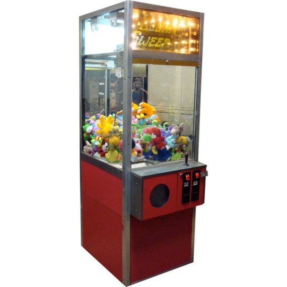 claw-machine-clean-sweep | Arcade Specialties Game Rentals