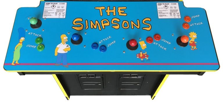 The Simpsons Video Arcade Game for Sale | Arcade Specialties Game Rentals