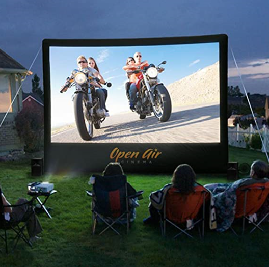 outdoor movie rentals ny new york screen 22 foot | Arcade Specialties ...