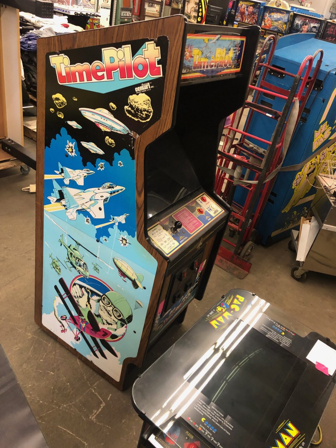 time pilot arcade game for sale | Arcade Specialties Game Rentals
