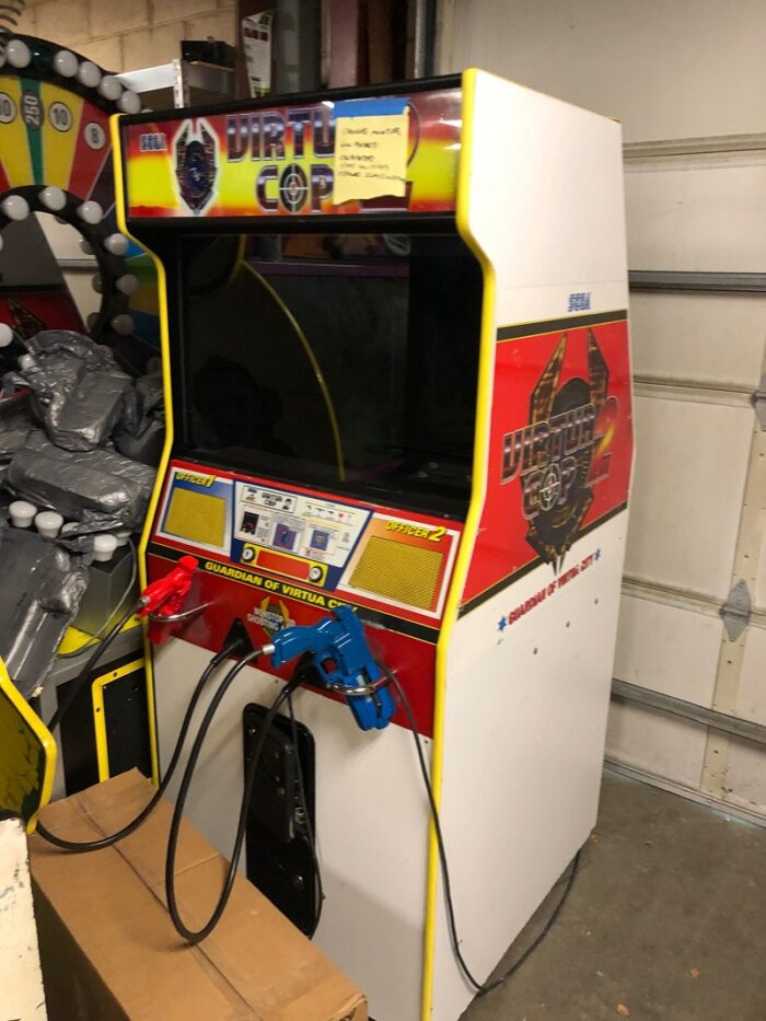 vintage virtua cop arcade for sale | Arcade Specialties Game Rentals
