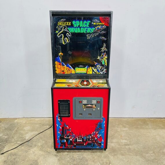 SPACE INVADERS DELUXE VINTAGE ARCADE GAME FOR SALE | Arcade Specialties ...