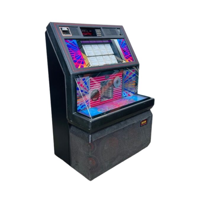 1990s jukebox prop rental NSM | Arcade Specialties Game Rentals