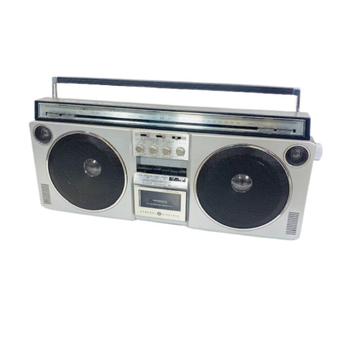 Vintage Boombox Wall Prop Rental NY | Arcade Specialties Game Rentals